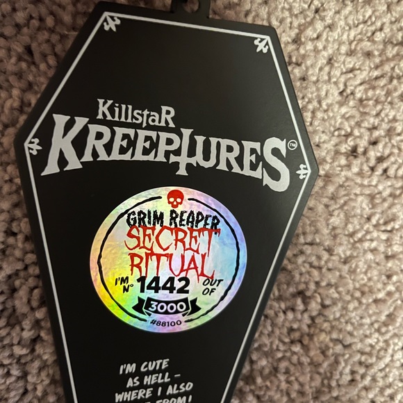 Killstar | Other | Limited Release Kreeptures Grim Reaper Secret Ritual ...